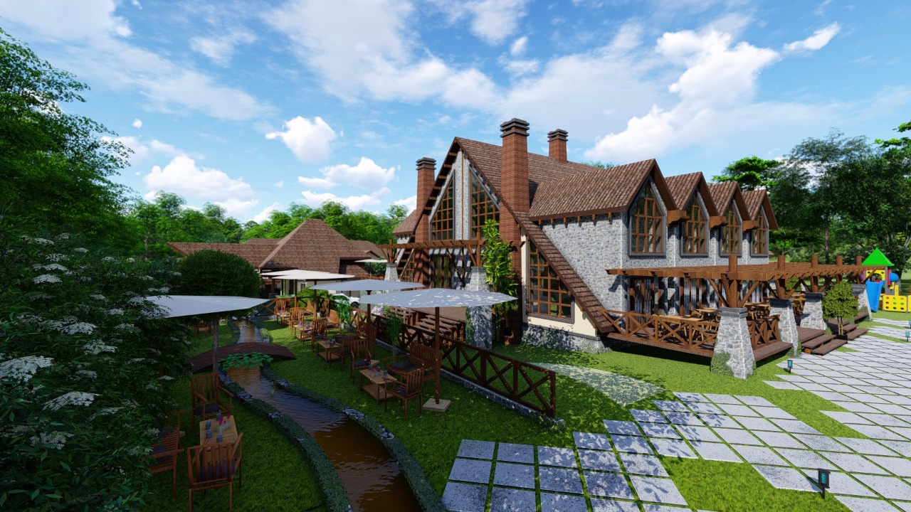 Lusoi hill resort | Freemann Archplans : Architectural Design,Interior ...